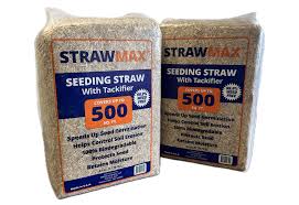 Seeding Straw 2.5 Cu. Ft. Bag | Erosion Products