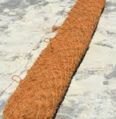 Coir Log 12" x 10' (Coconut) | Erosion Products